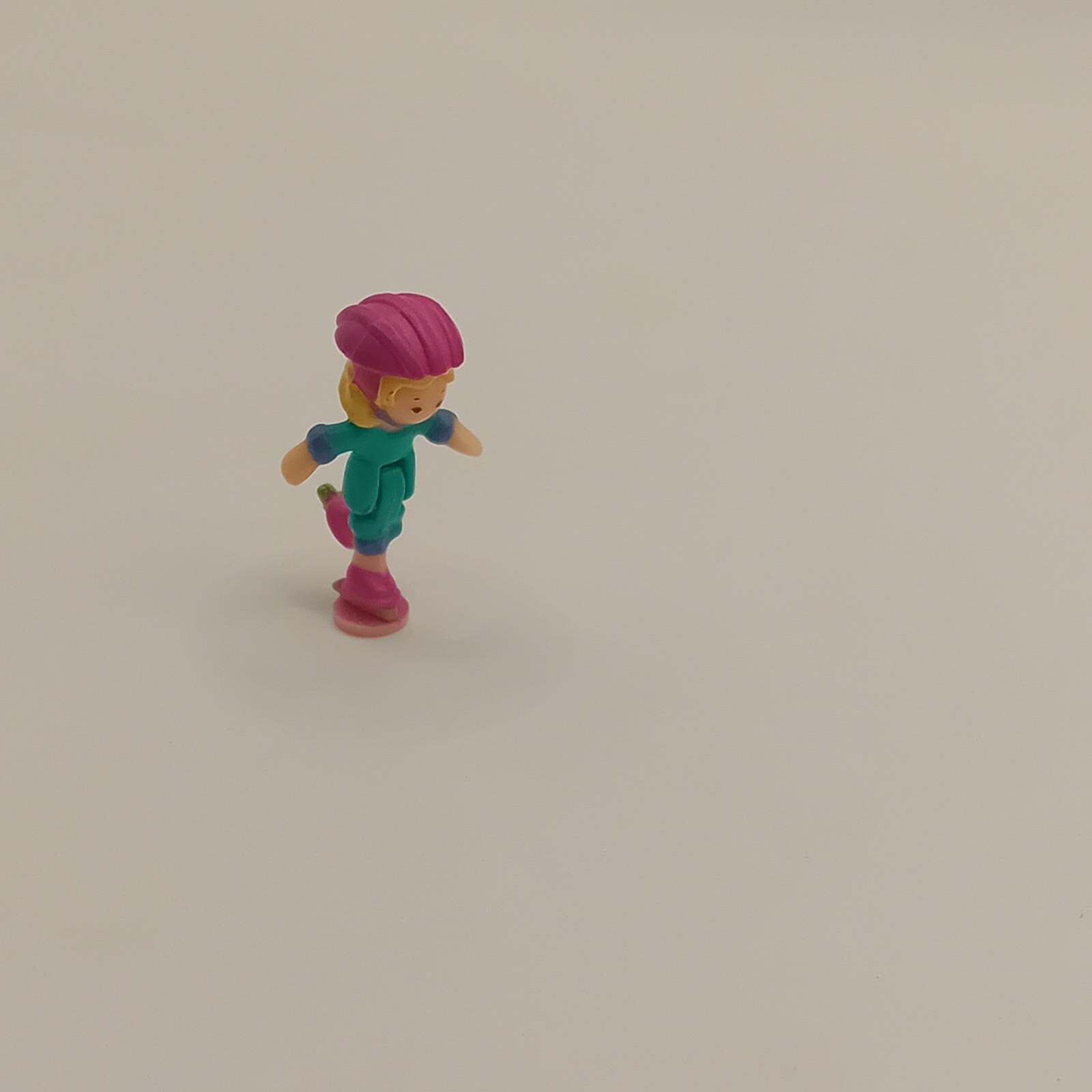 VTG 1994 Polly Pocket Replacement Figure Polly on the Go Roller Blade ...