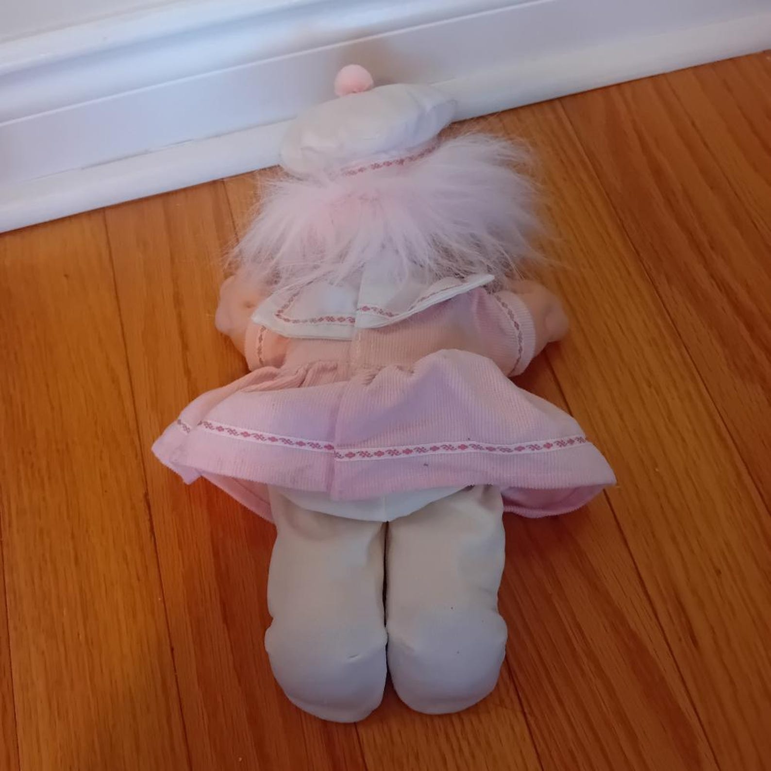 Vintage 80s 1980s VTG Russ Troll Girl Kids Doll Soft Body Belly Button ...