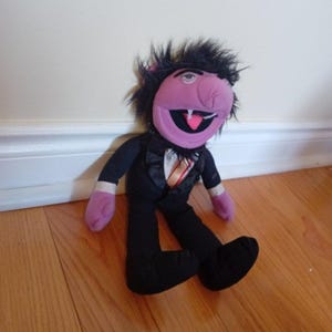 Vintage 1980s Applause Sesame Street the Count Dracula Vampire Muppet ...