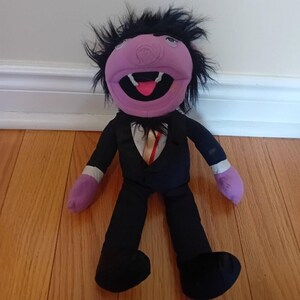 Vintage 1980s Applause Sesame Street the Count Dracula Vampire Muppet ...