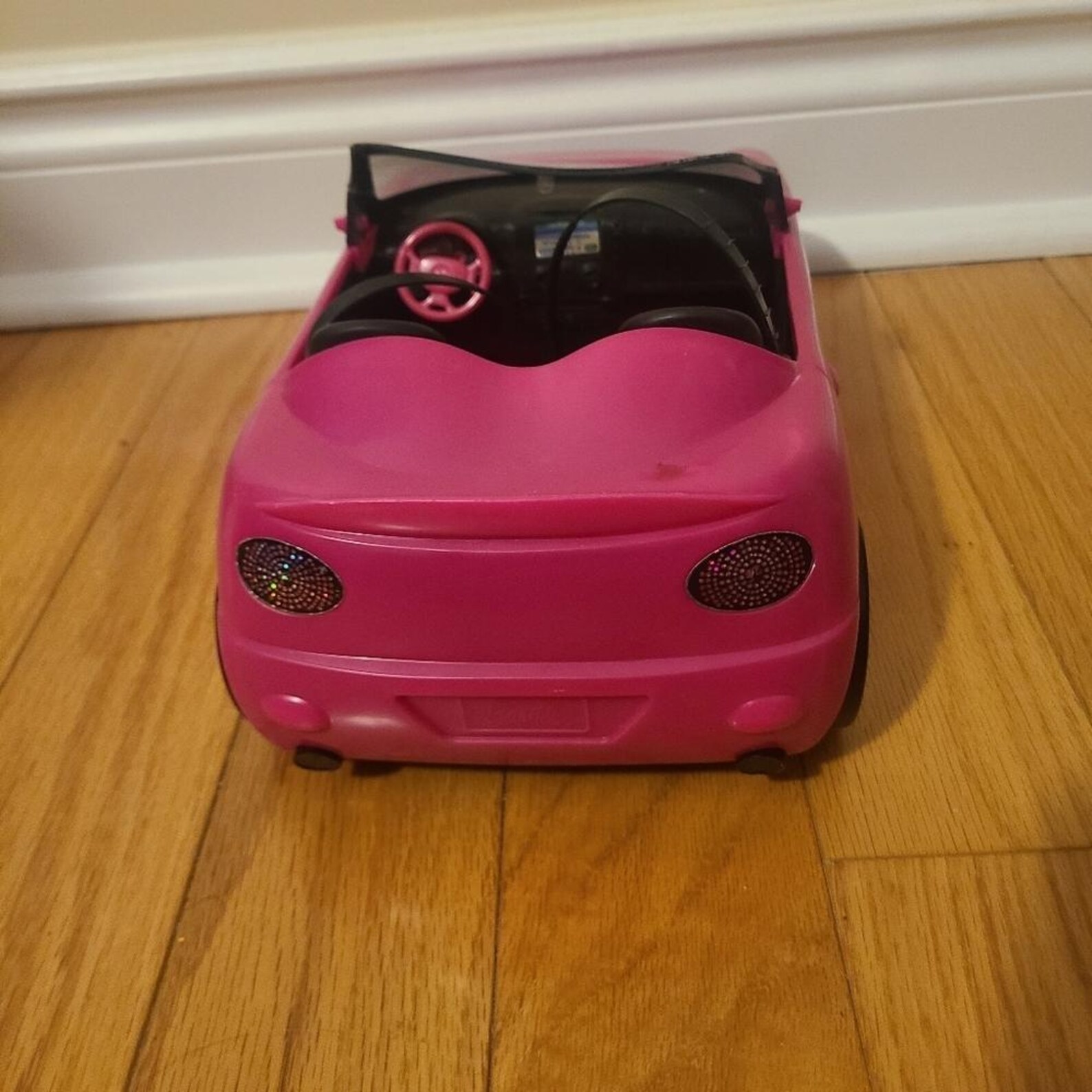 Y2K Vintage Barbie Doll Mattel Auto Glam Convertible Car Hot Pink ...