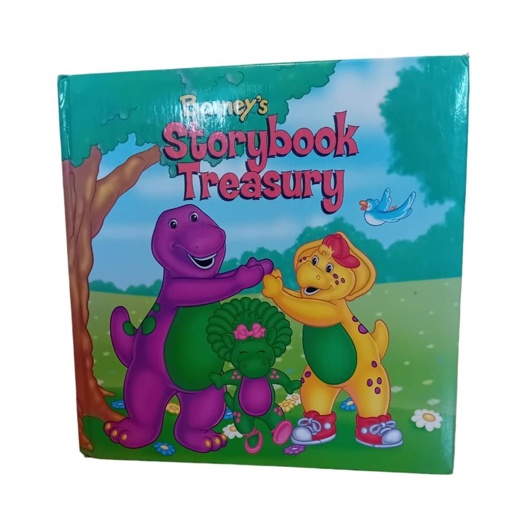 1999 Vintage Barney & Friends Barney's Storybook Treasury by Stephen ...