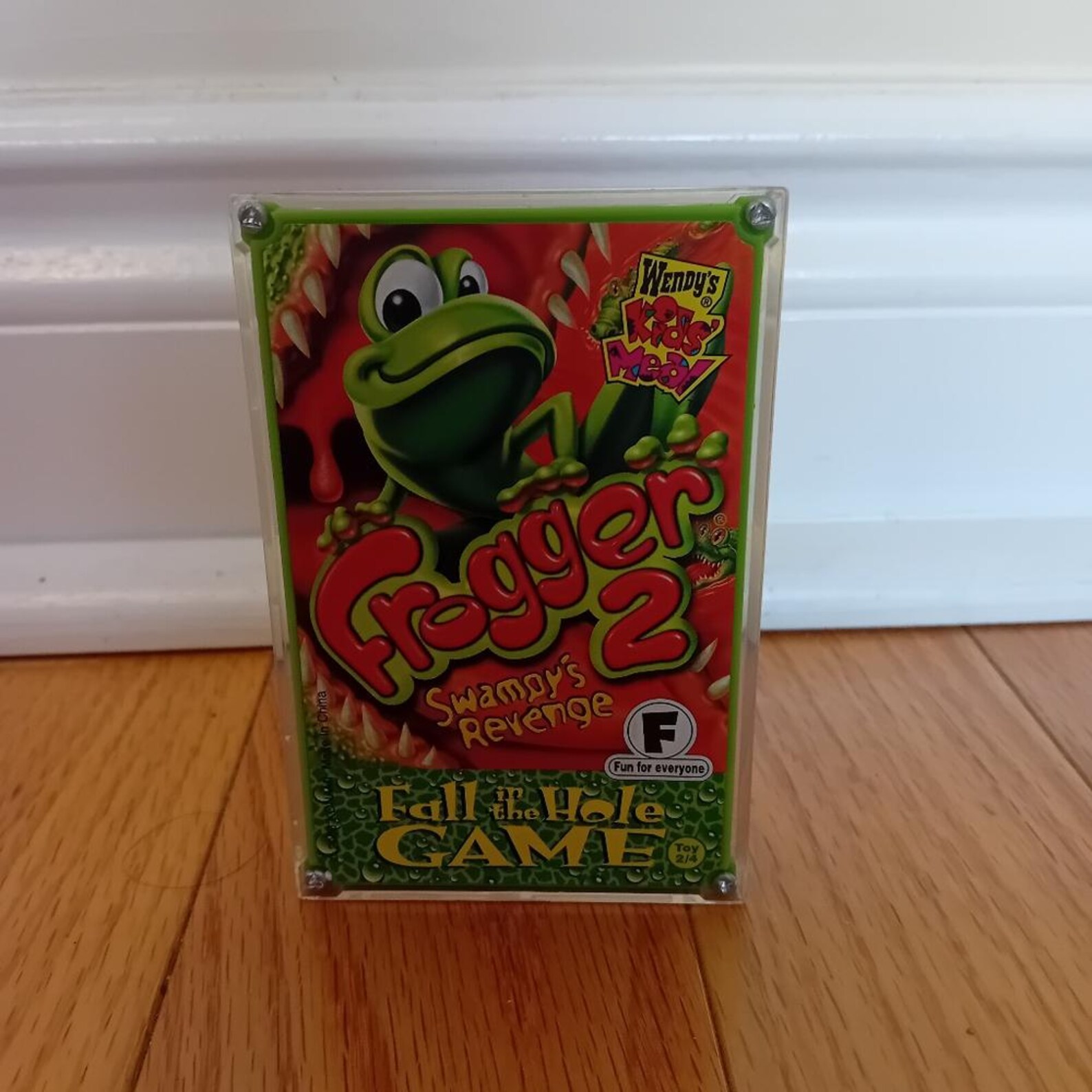 Vintage 2000 Y2K Konami Frogger 2 Fall in the Hole Handheld Ball Game for Kids Wendy Atari Video ...