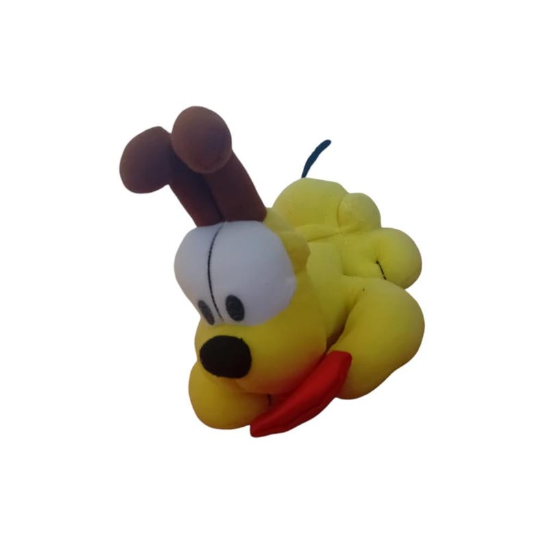 Vintage VTG 80s or 90s Garfield Odie Dog Stuffed Animal Plush Toys ...