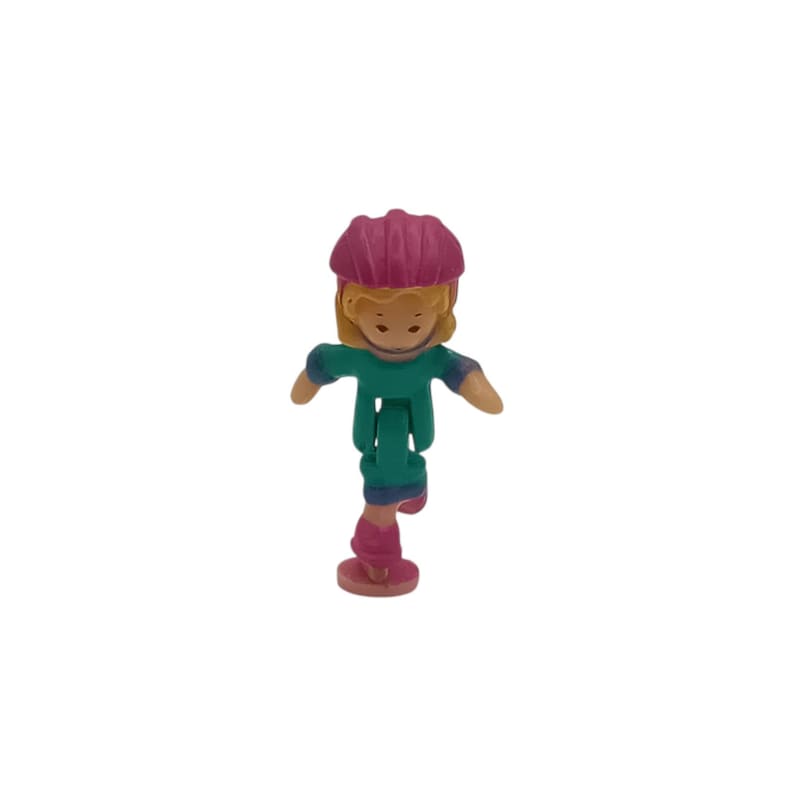 VTG 1994 Polly Pocket Replacement Figure Polly on the Go Roller Blade ...