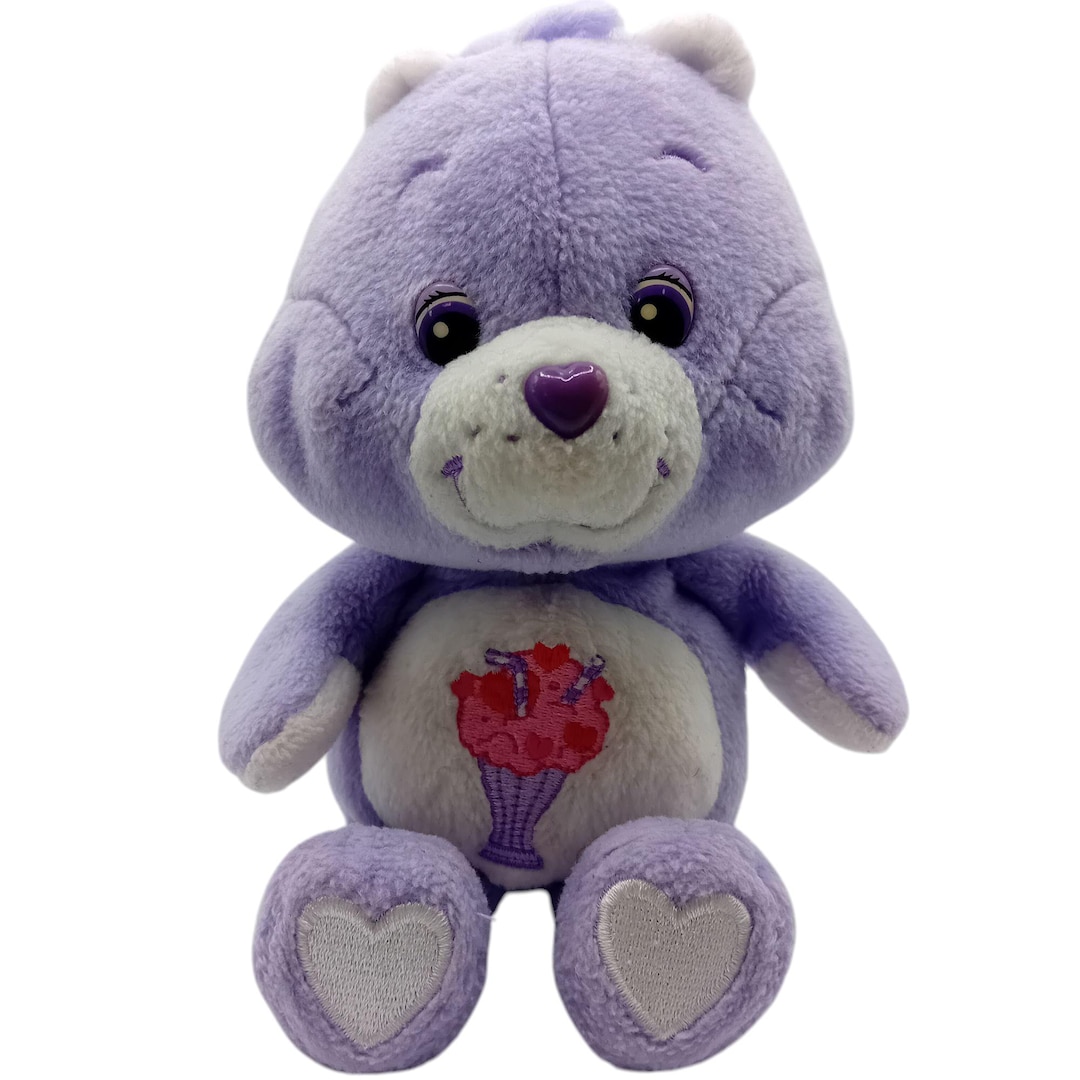 Vtg 2002 20th Anniversary Care Bears Plush Share Bear Stuffed Animal ...
