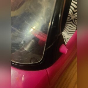 Y2K Vintage Barbie Doll Mattel Auto Glam Convertible Car Hot Pink ...