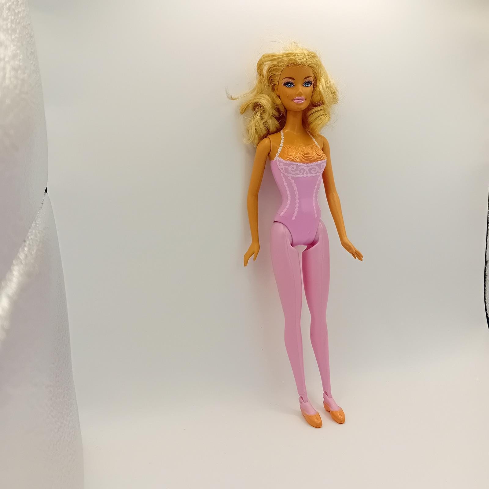 2000s Y2K Ballerina Barbie Painted Leotard Tights Shoes Articulated ...