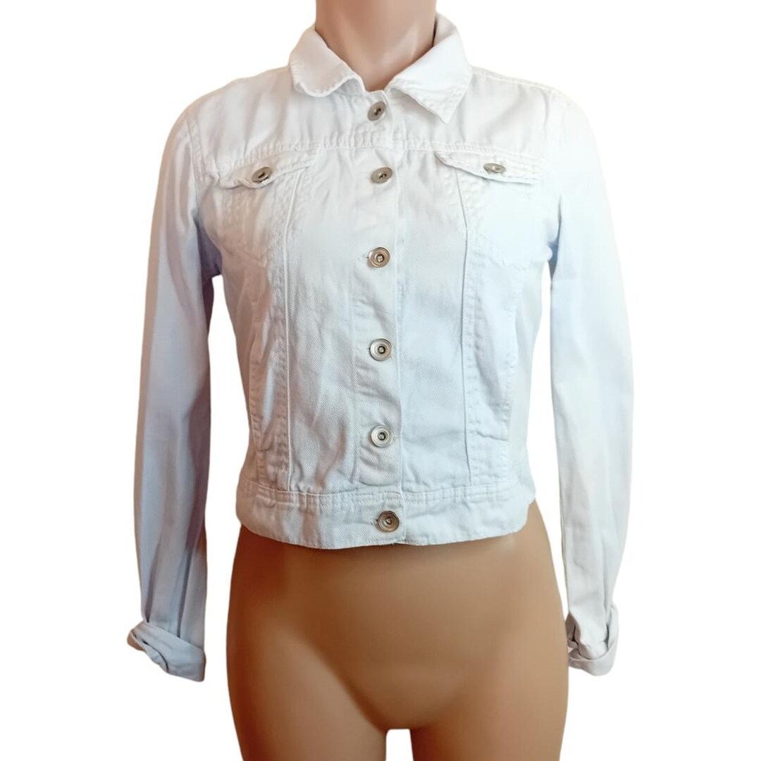 Vintage VTG Y2K 2000s Women's Teens BONGO Jeans Ombre White to Blue ...
