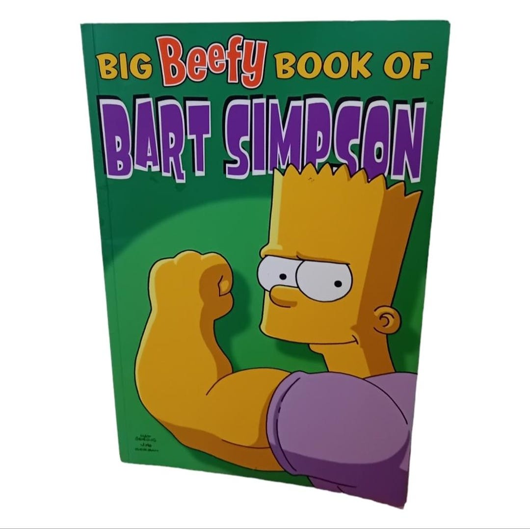 Y2K 2000s the Simpsons Big Beefy Book of Bart Simpsons- Matt Groening ...