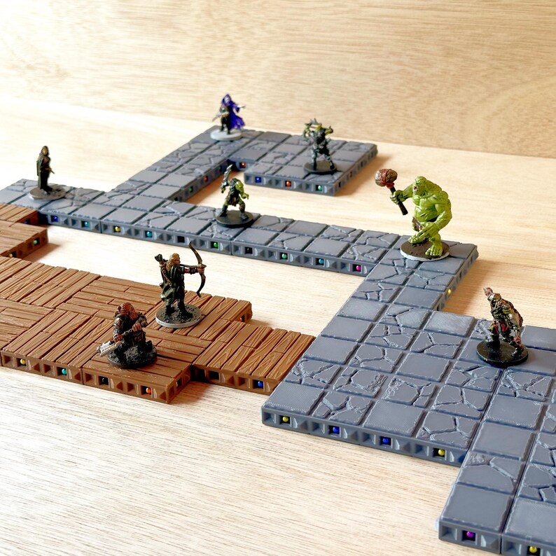 Special Week Floor Map Set Mix and Match Flooring 3d Printed TTRPG ...