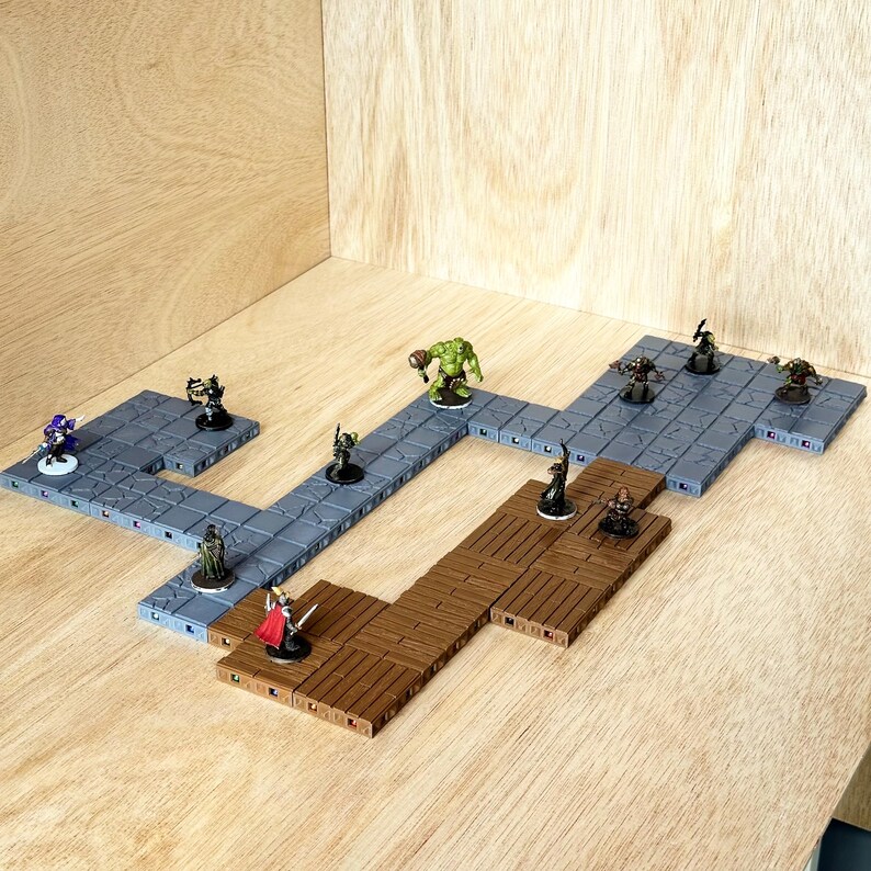 Special Week Floor Map Set Mix and Match Flooring 3d Printed TTRPG ...