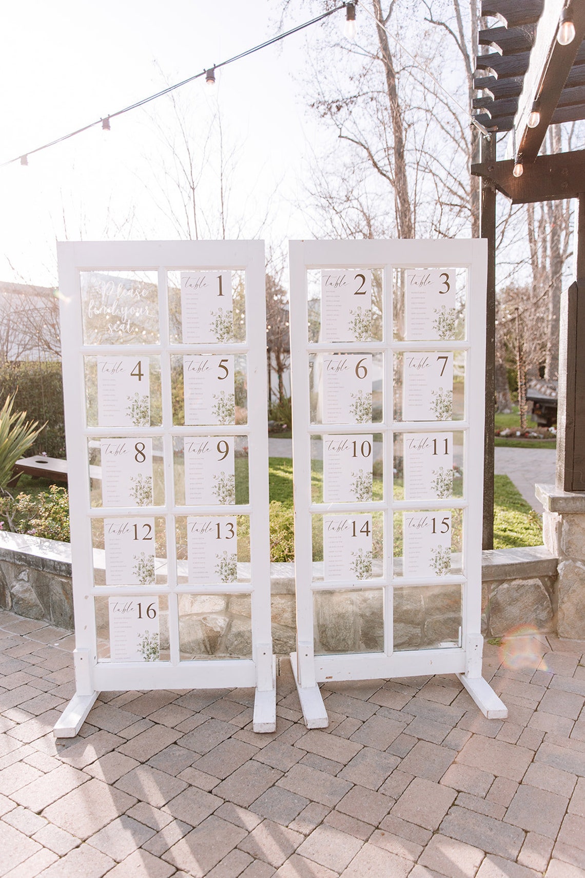 Wedding Seating Chart Template, Seating Plan Sign Template, DIY Table ...
