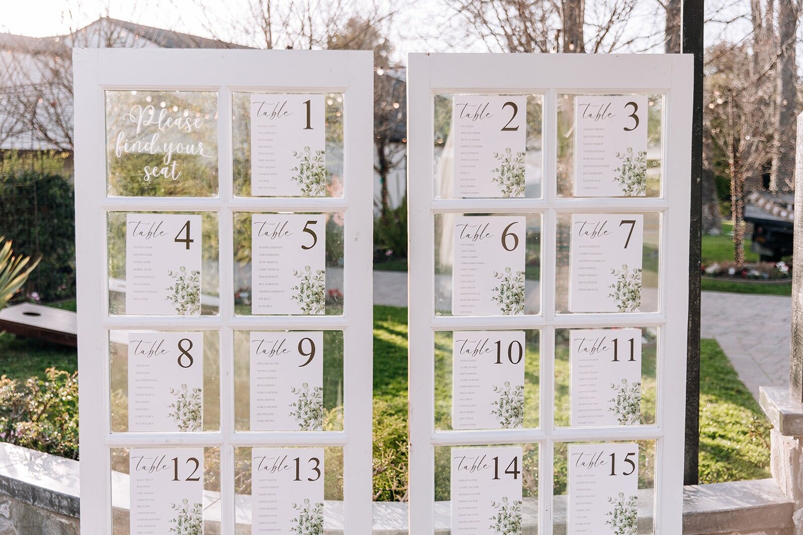 Wedding Seating Chart Template, Seating Plan Sign Template, DIY Table ...