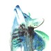 Cosmic Coyote Art Print Watercolor 8x10 - Etsy