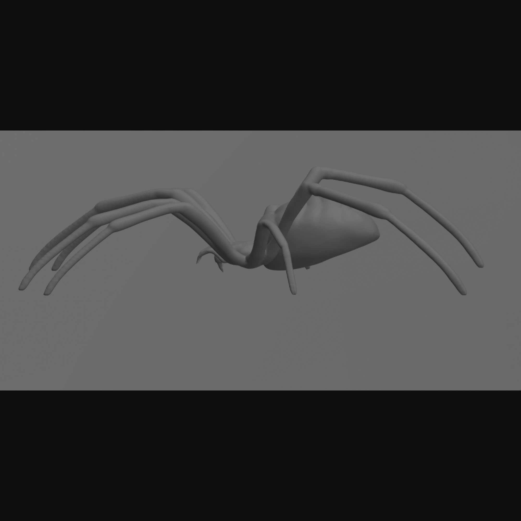 Realistic Spider With Thick Legs STL Digital File for 3D Printing - Etsy