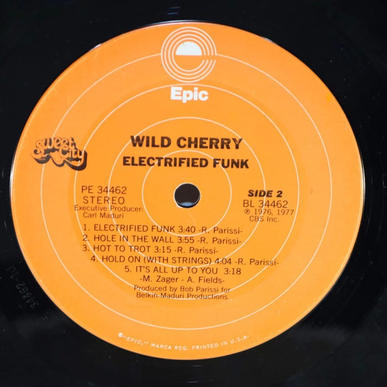 WILD CHERRY Reclaimed 1977 Electrified Funk Record Album Rock - Etsy