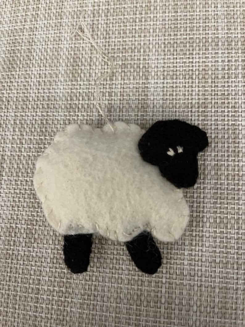 Handstitched Felt Sheep Craft Kit - Etsy