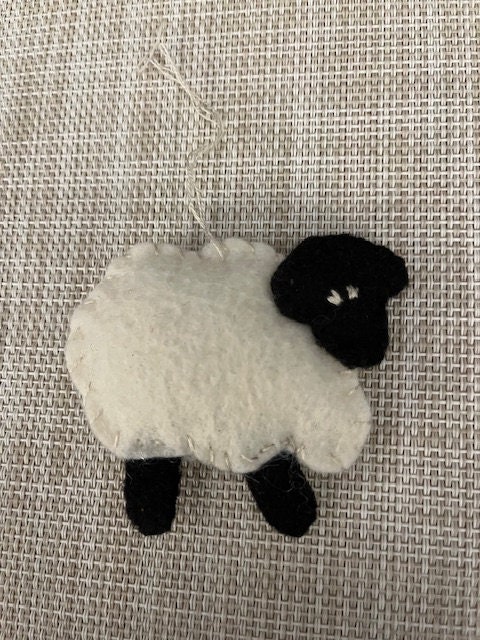 Handstitched Felt Sheep Craft Kit - Etsy