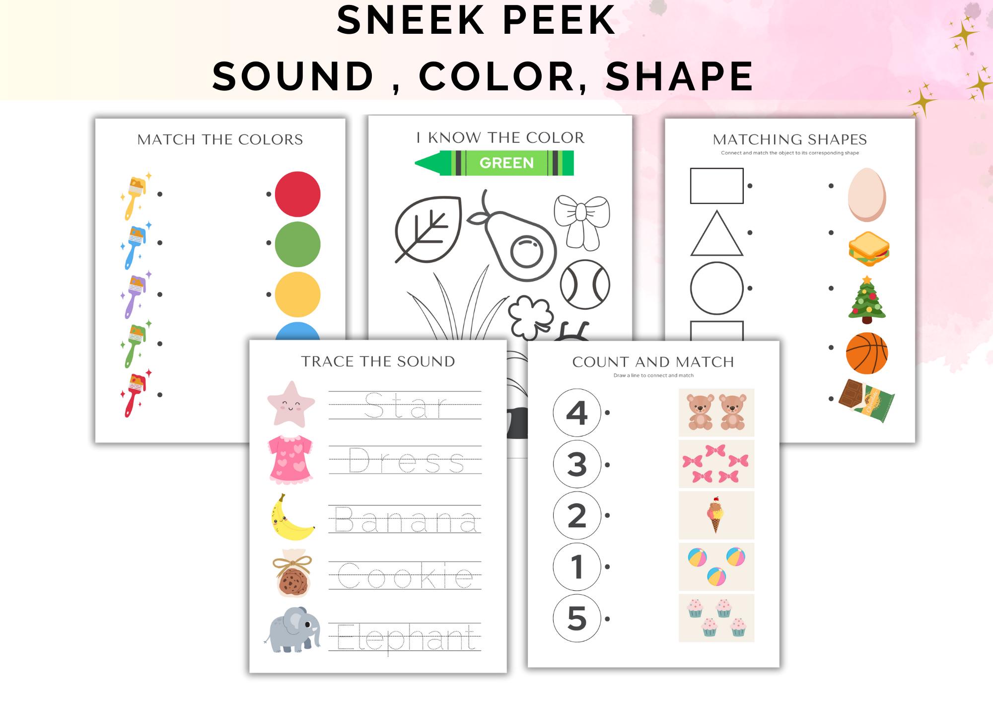 90 Pages Kids Activity Sheets Canva Template Editable & Printable ...