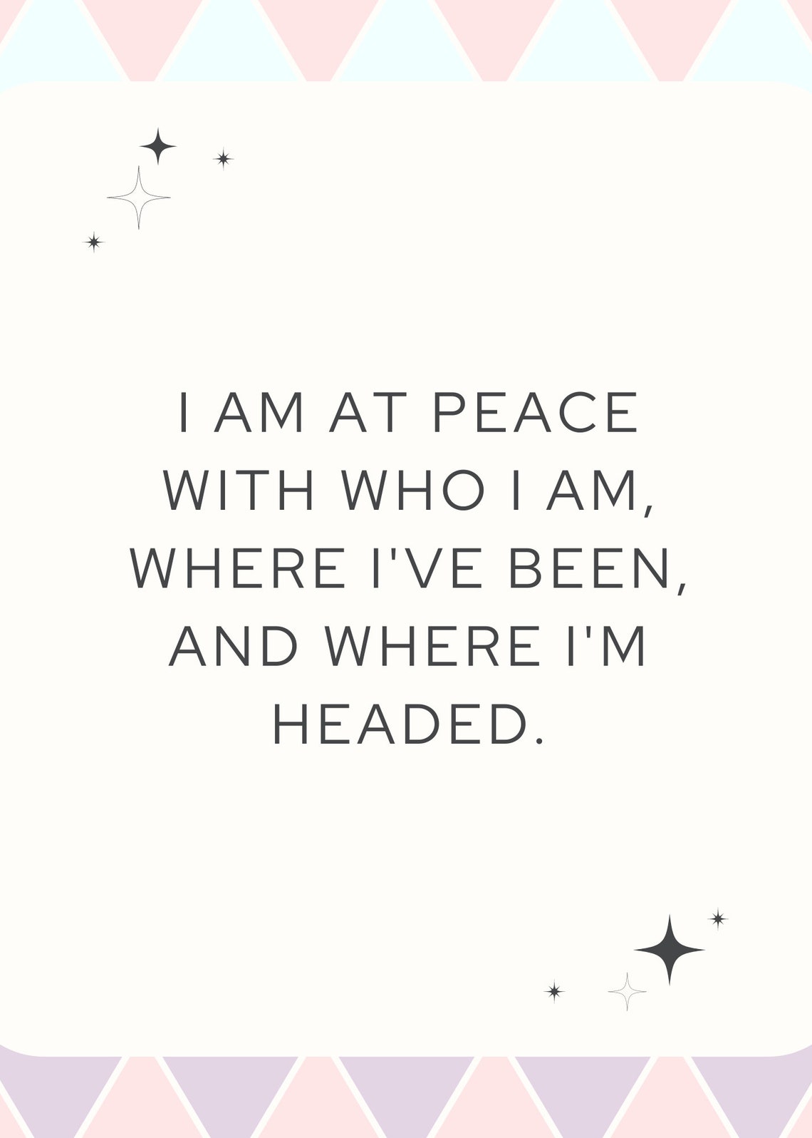 30 Editable Self Reflection Affirmation Cards, Printable Vision Board ...