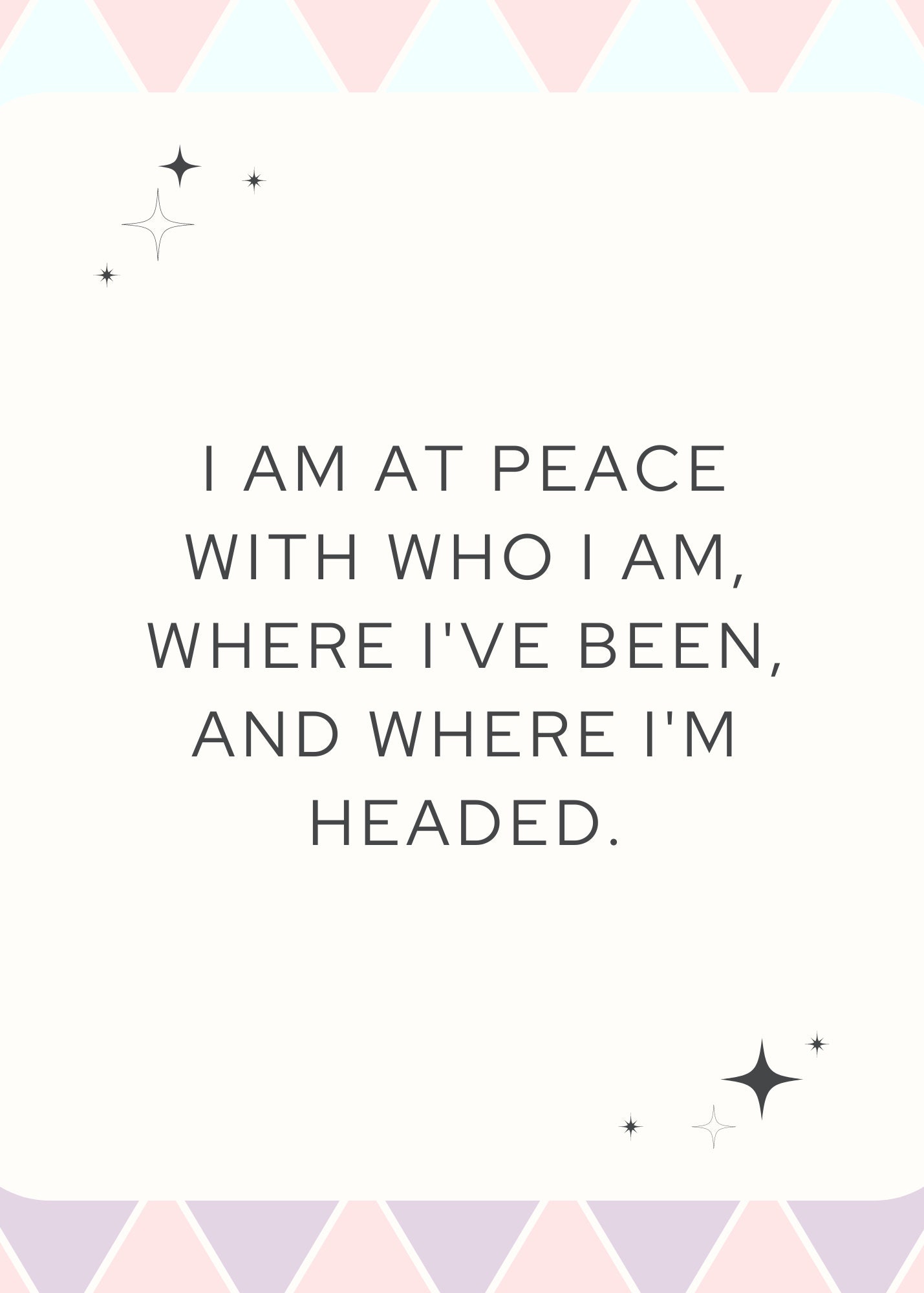 30 Editable Self Reflection Affirmation Cards, Printable Vision Board ...