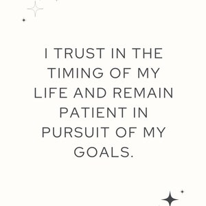 30 Editable Self Reflection Affirmation Cards, Printable Vision Board ...