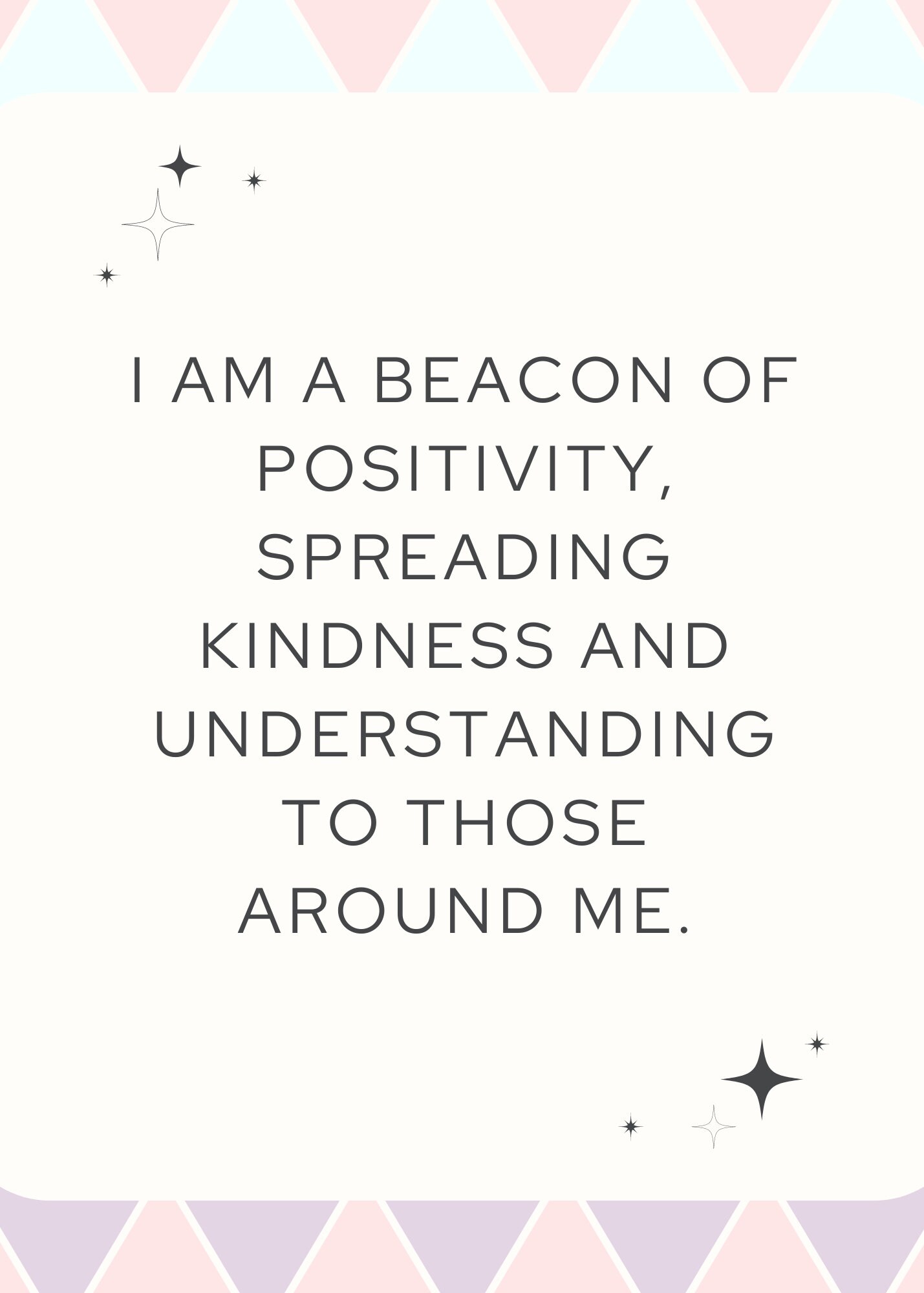 30 Editable Self Reflection Affirmation Cards, Printable Vision Board ...