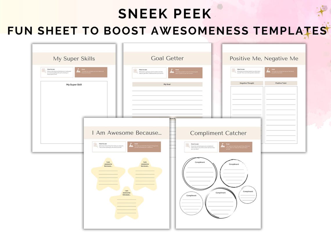 90 Pages Kids Activity Sheets Canva Template Editable & Printable ...