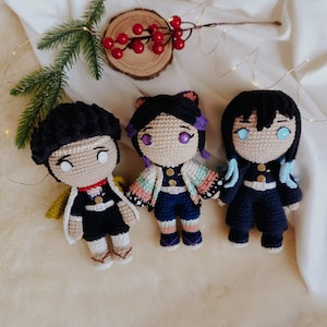 Crochet Pattern Demon Slayer 9in1 Bundle Pdf Patterns Anime-inspired ...