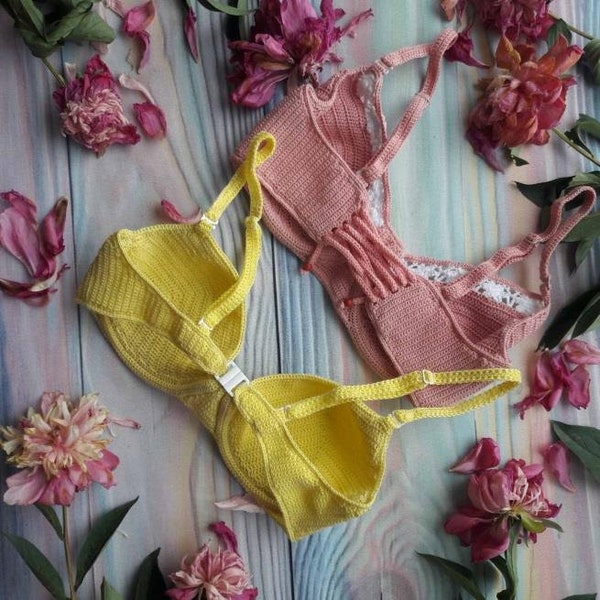 Crochet Bra - Etsy
