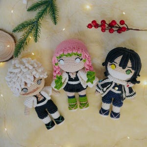 Crochet Pattern Demon Slayer 9in1 Bundle Pdf Patterns Anime-inspired ...