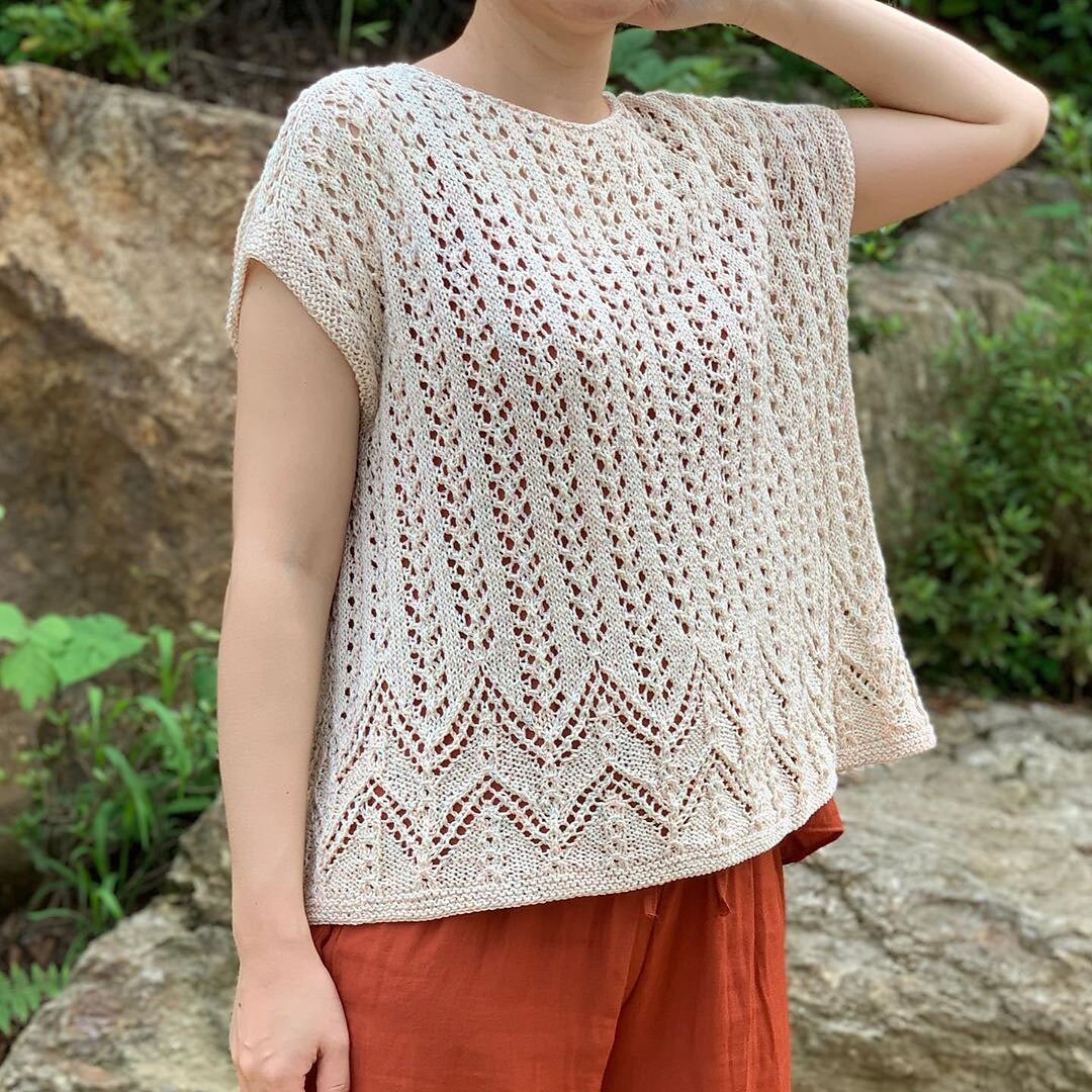 Roving Summer Top Knitting Pattern Instant Download Top Knitting ...