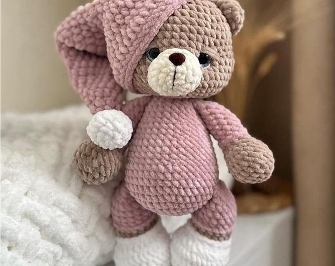 Patrón de crochet de osito de peluche Patrones de crochet Amigurumi ...