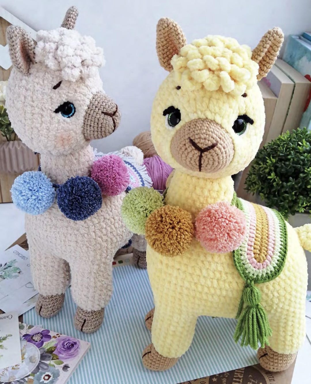 Adorable Crochet Lama Pattern -step-by-step Amigurumi Pattern in PDF ...