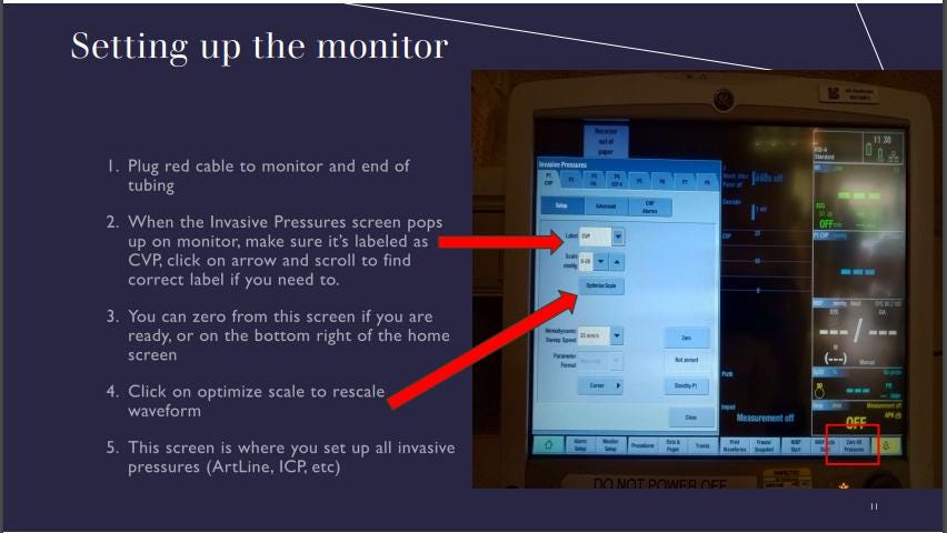 Central Line & CVP Tips and Tricks Powerpoint Presentation, Critical ...
