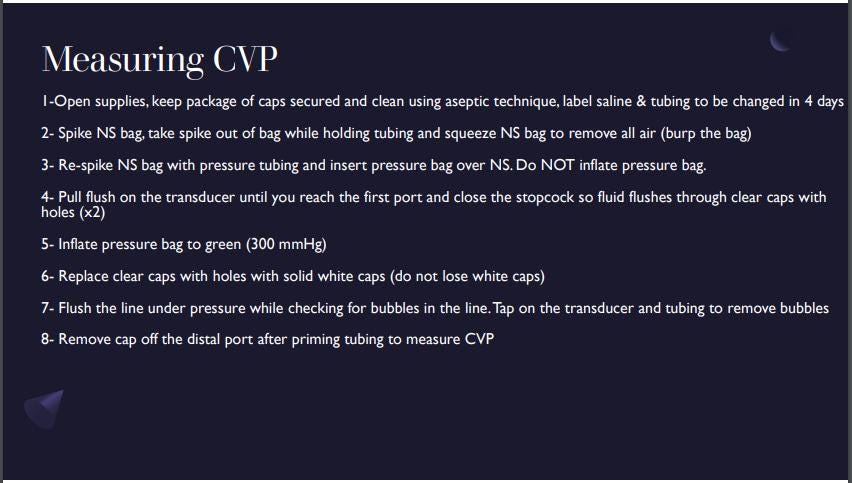 Central Line & CVP Tips and Tricks Powerpoint Presentation, Critical ...