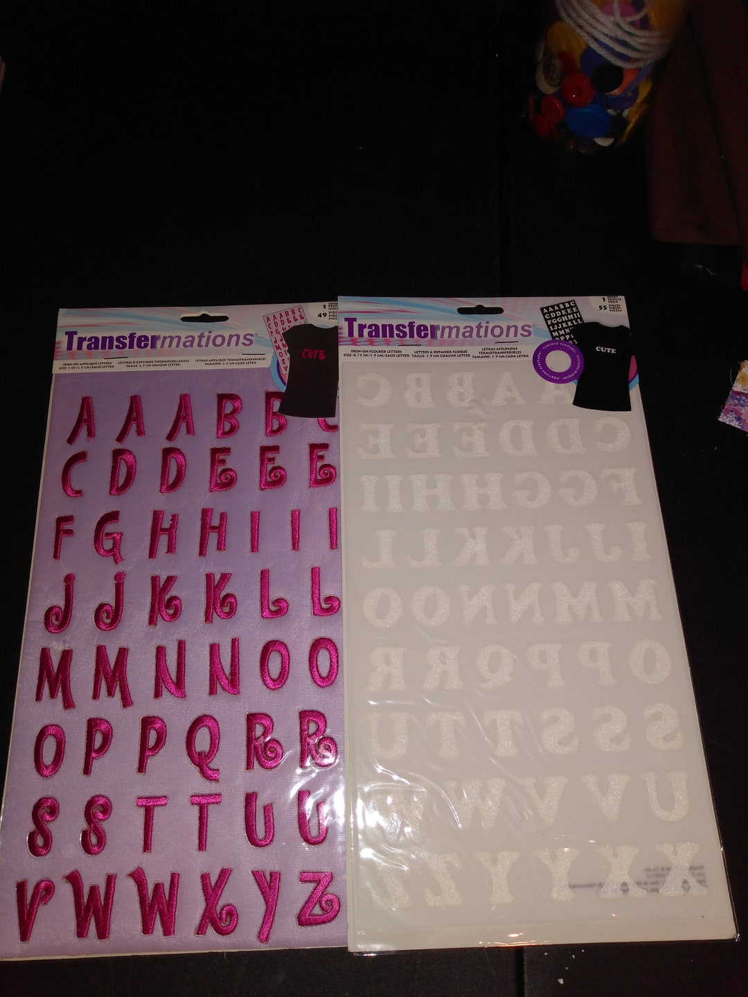 New Transfermations 2 Pk Iron Ons - Etsy