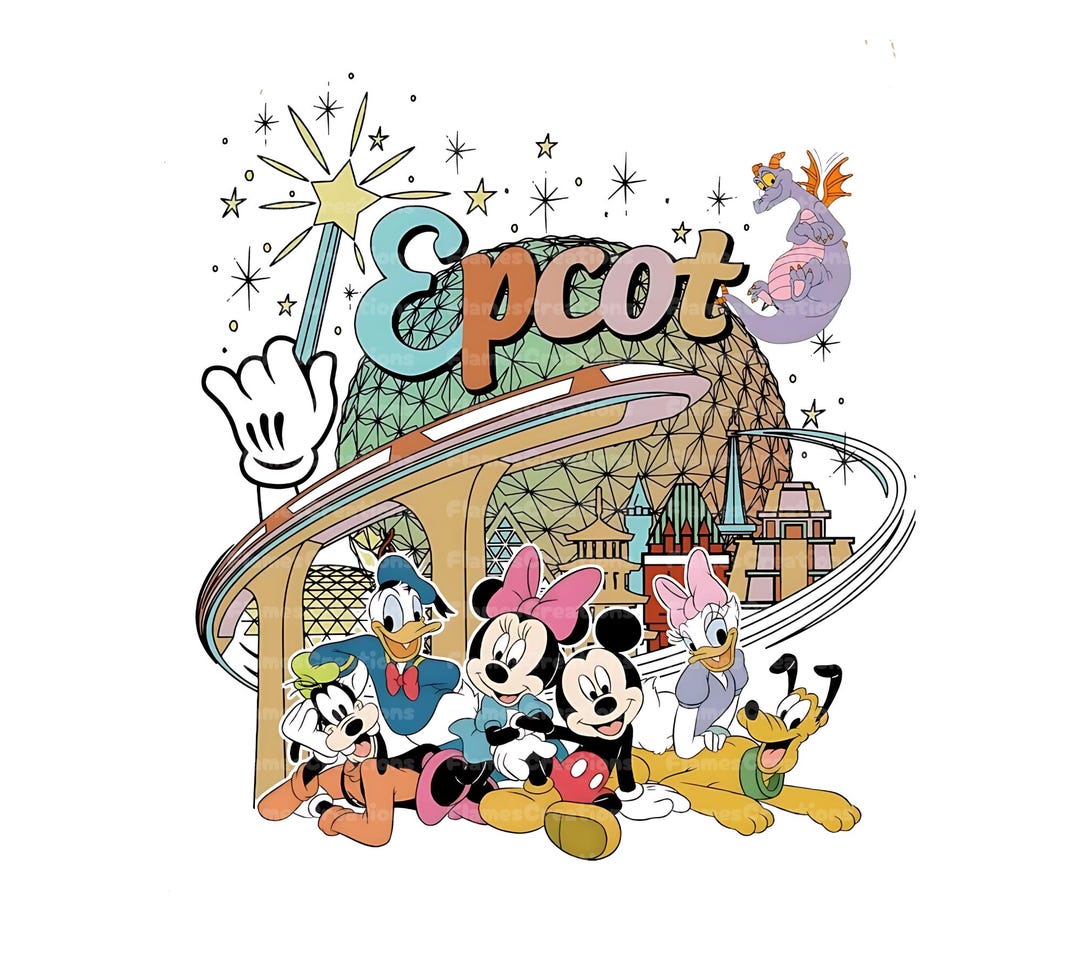 Epcot Png, Mouse and Friends Epcot Png, World Tour Epcot, Family ...