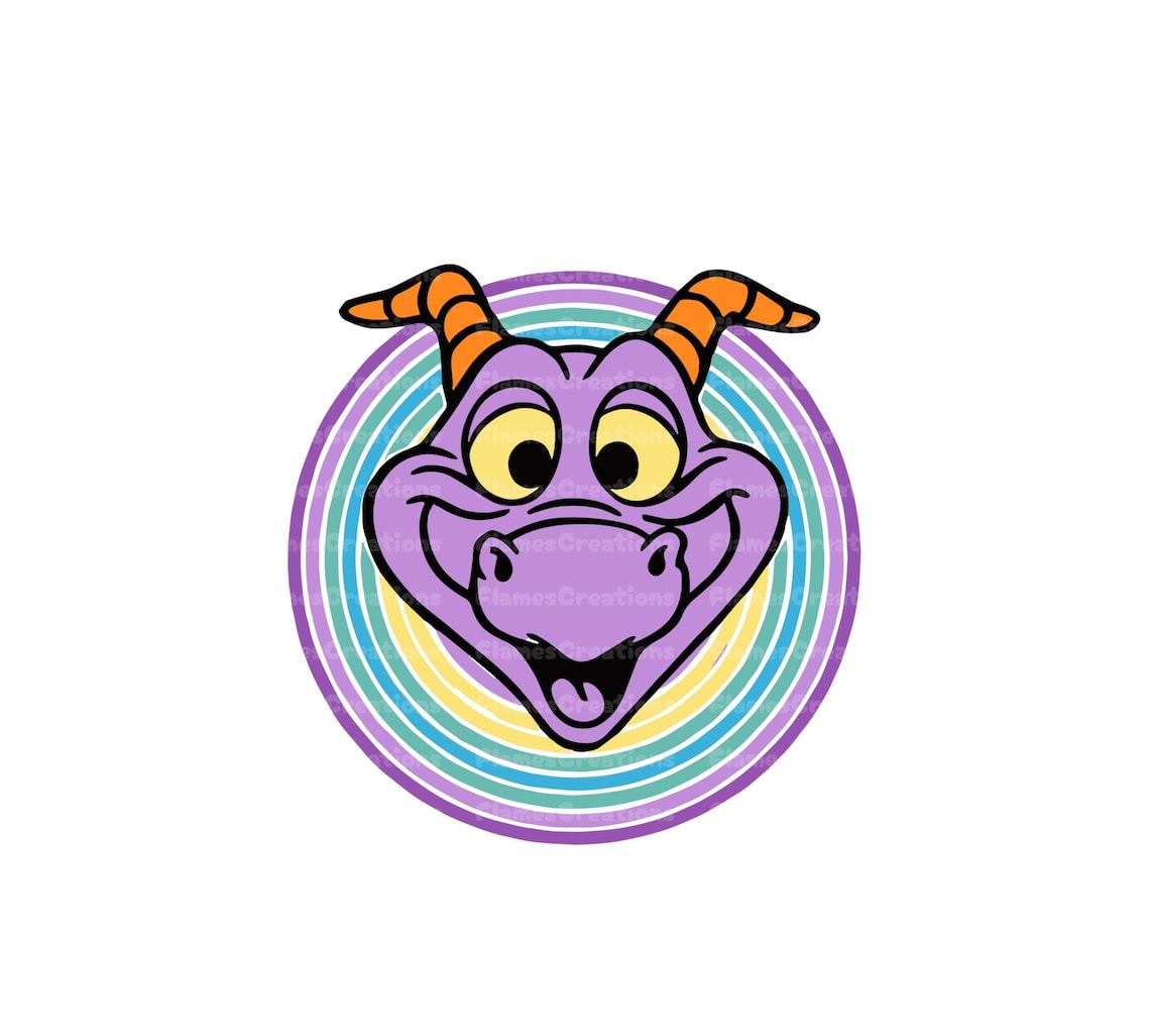 Figment Epcot Png, Figment Png, Retro Figment Png, Figment the Dragon ...