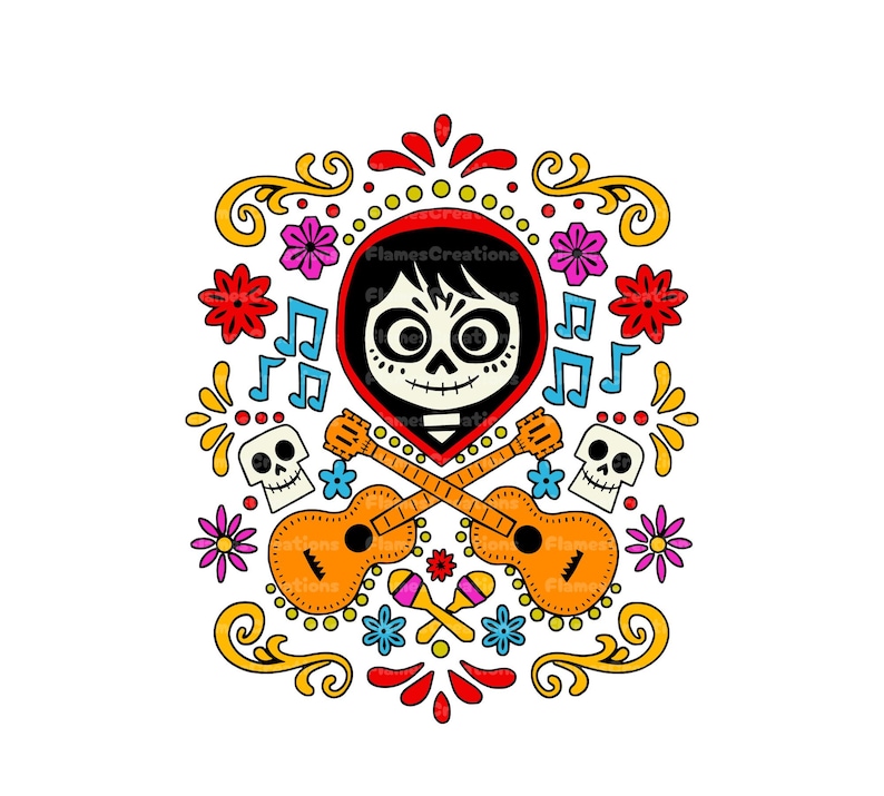 Un Poco Loco, Coco Svg, Svg Files for Cricut Sublimation, Coco Png, Un ...