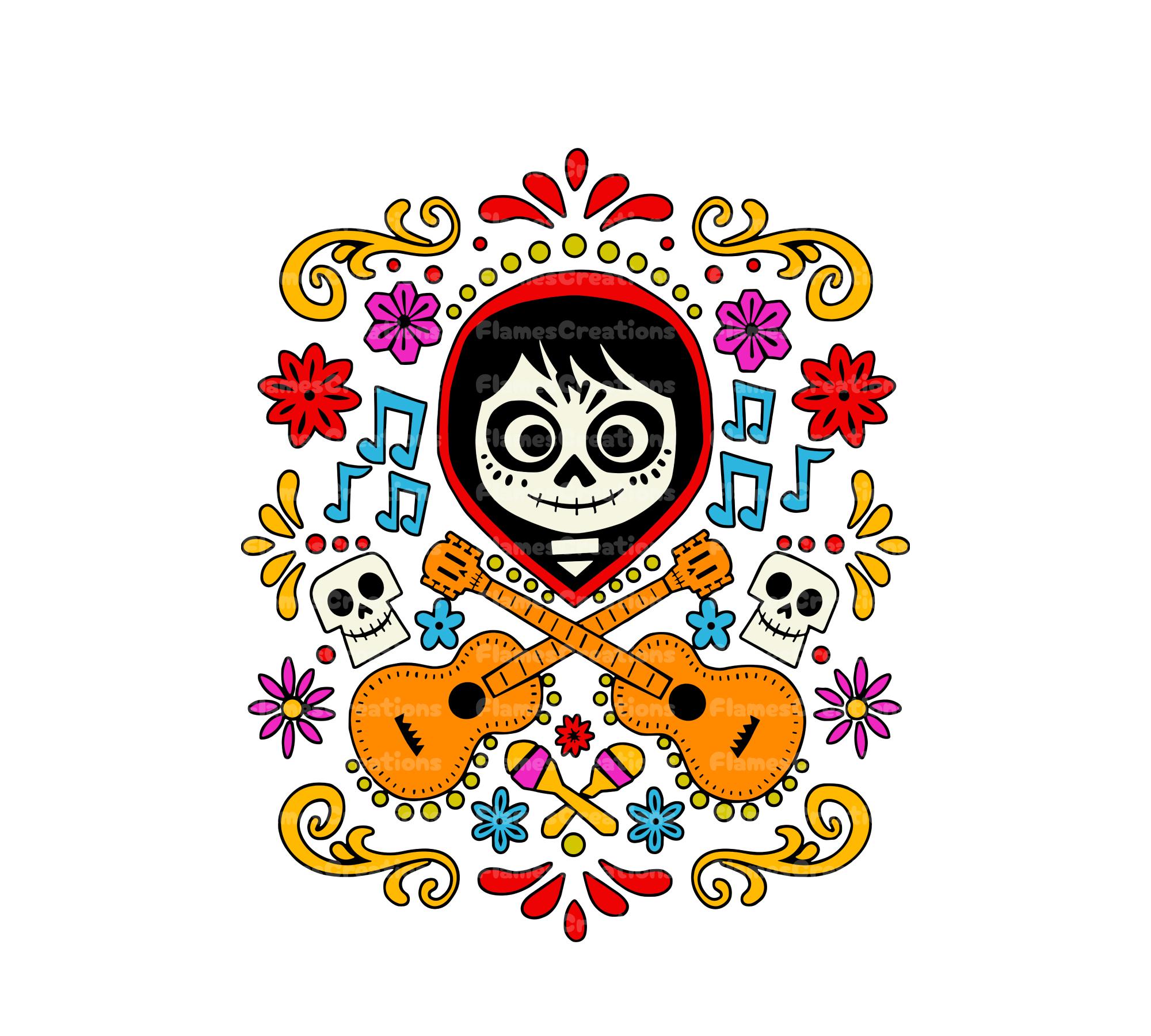 Un Poco Loco, Coco Svg, Svg Files for Cricut Sublimation, Coco Png, Un ...