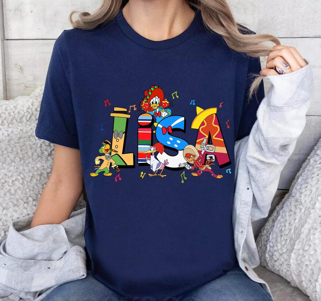 Personalized Disney LISA Shirt, Custom Disney Tshirt, Gift for Disney ...