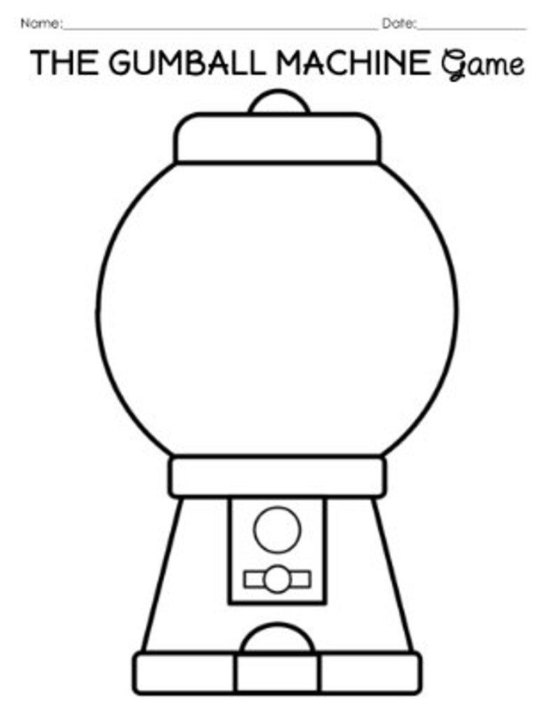 Gamify a Worksheet | Gumball Machine Game | Turn a Worksheet Into a ...