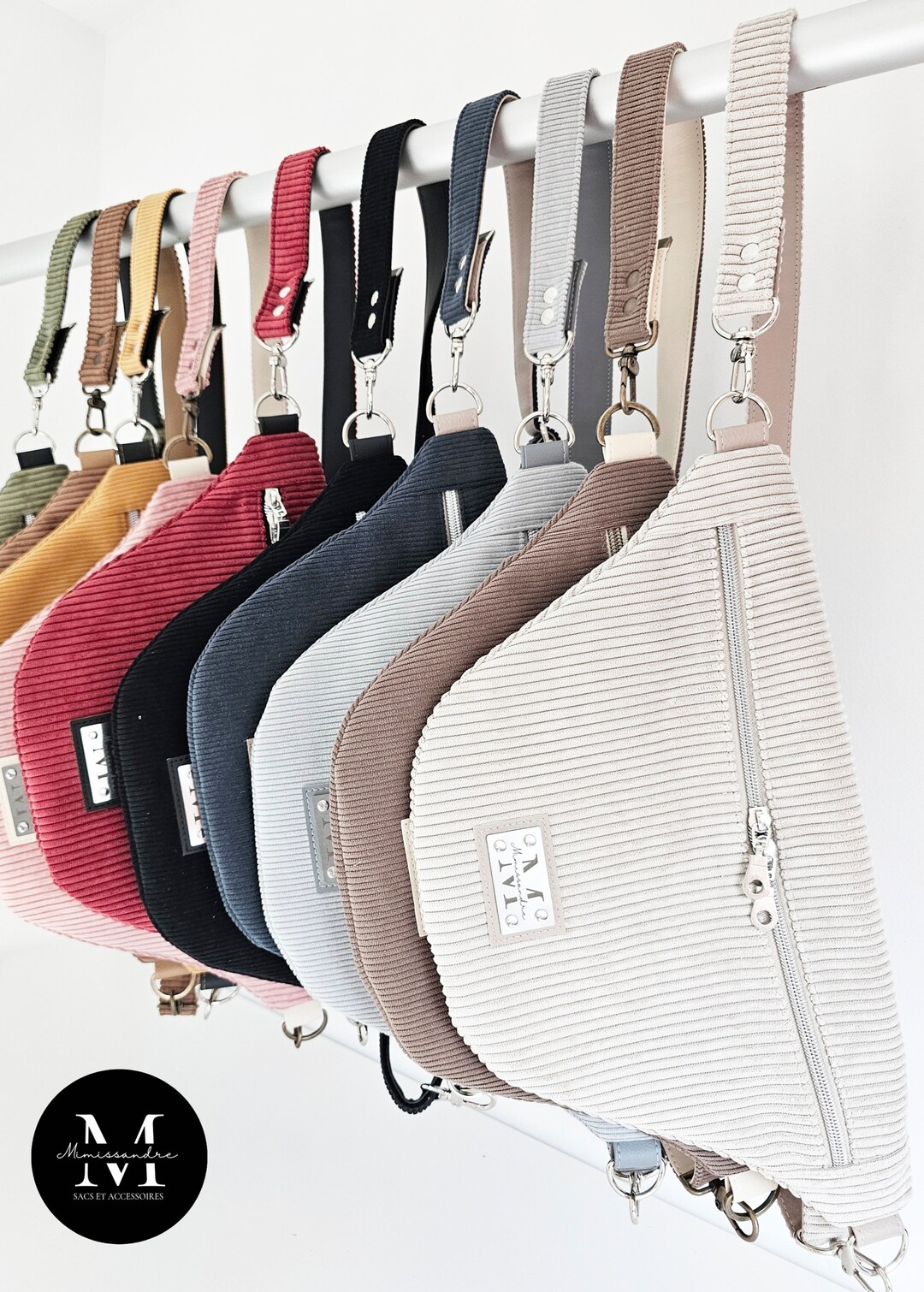 Fanny Pack-corduroy Fanny Pack-women's Fanny Pack-zipped Fanny Pack ...