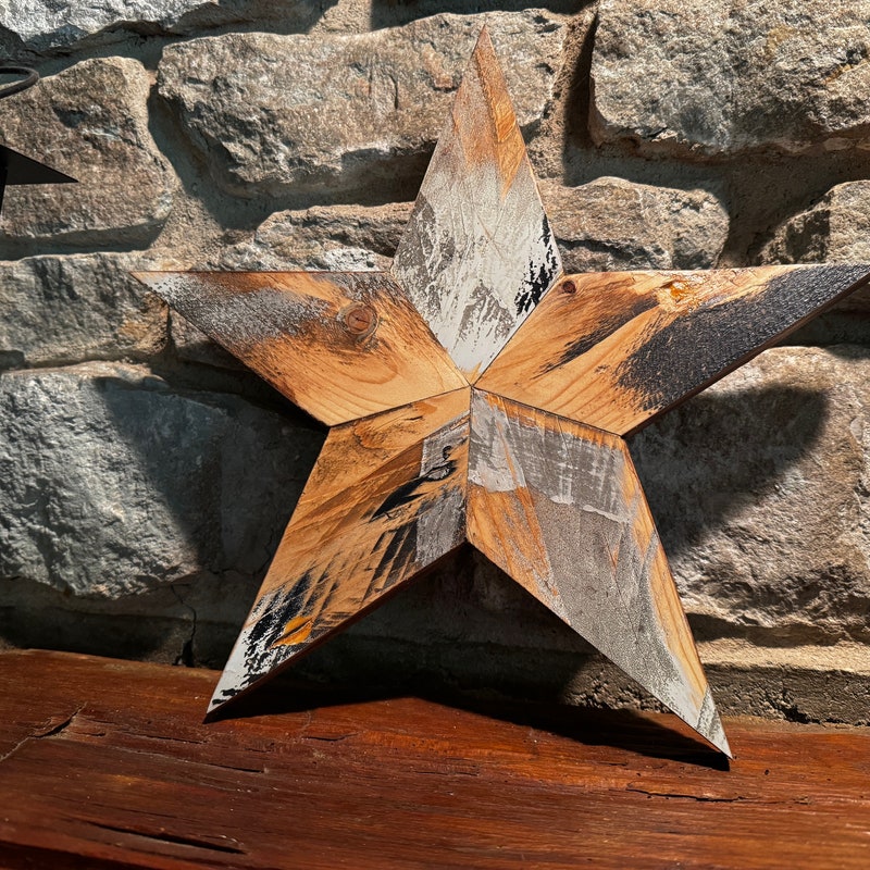 Wooden Star - Etsy