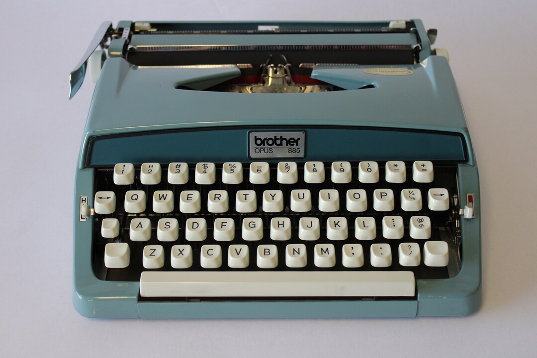Vintage Brother Opus 885 Typewriter. - Etsy