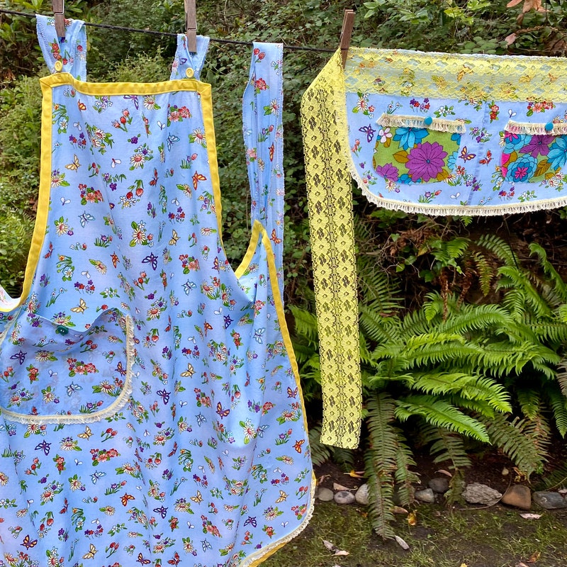 Apron With Pockets - Etsy