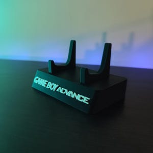 Game Boy Advance Modded, GBA, Black and Green, IPS V5, 2000mah and USB ...