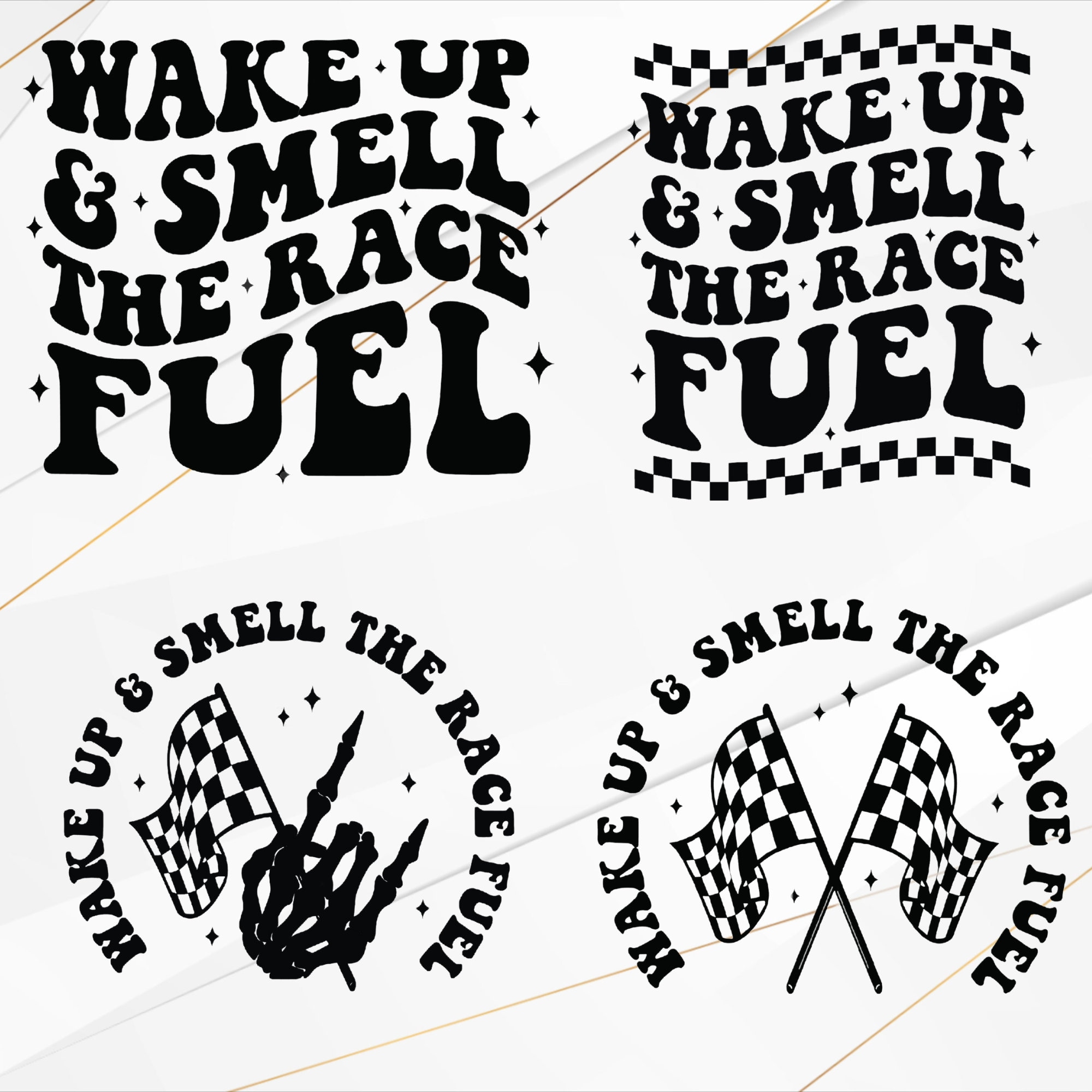 Wake up and Smell the Race Fuel Svg/png Bundle,racing Lover Svg,trendy ...